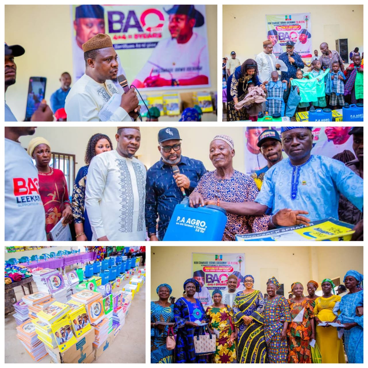 Hon. Idowu Odebunmi Empowers Constituents with Educational materials ...